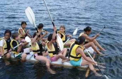 Raft Building - Mote Park Watersports Centre - Mote Park Watersports Centre