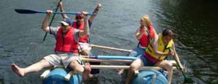 Raft Building - Mote Park Watersports Centre - Mote Park Watersports Centre